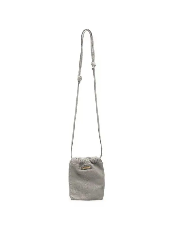 CATERINA LUCCHI Eva Printed Leather Shoulder Bag - Grey