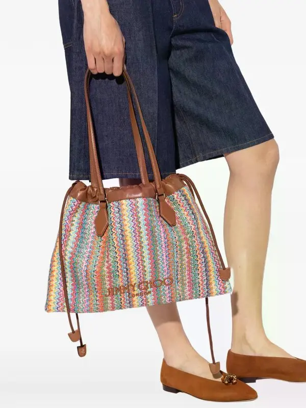 JIMMY CHOO Zigzag Tote Bag