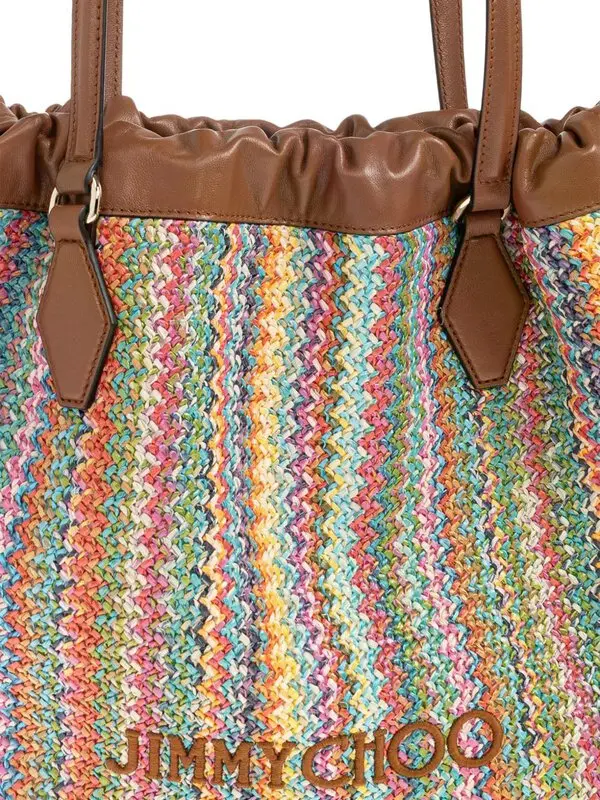 JIMMY CHOO Zigzag Tote Bag