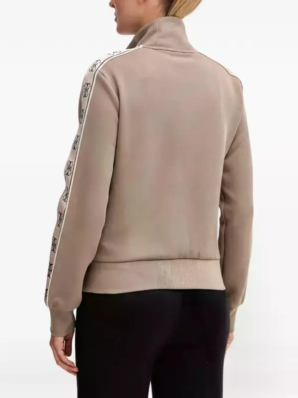 Guess Logo Tape Zip-up Sweatshirt