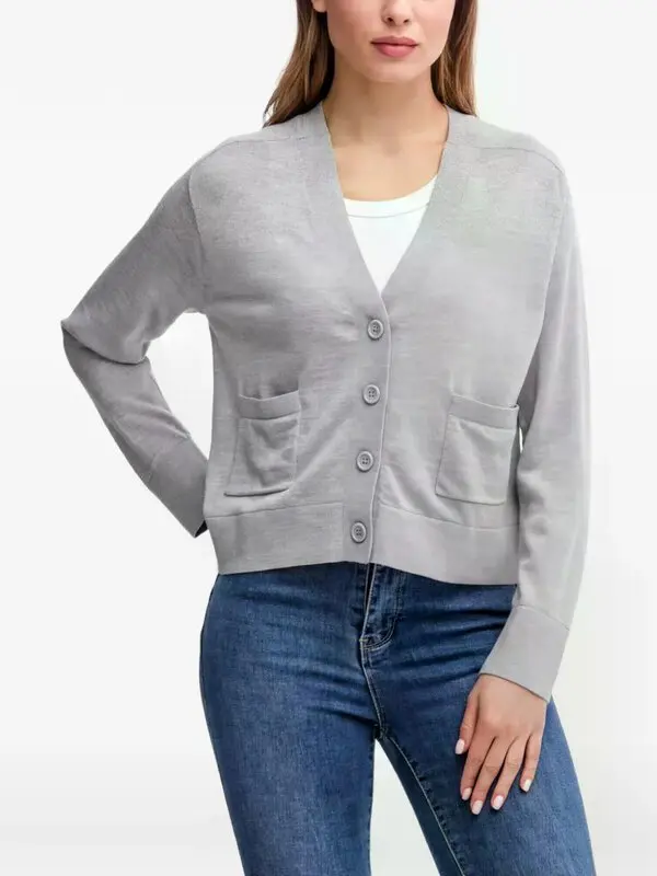 BENETTON Patch Pocket Cardigan