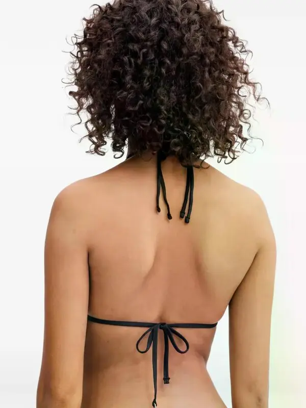 Guess Embellished Triangle Bikini Top