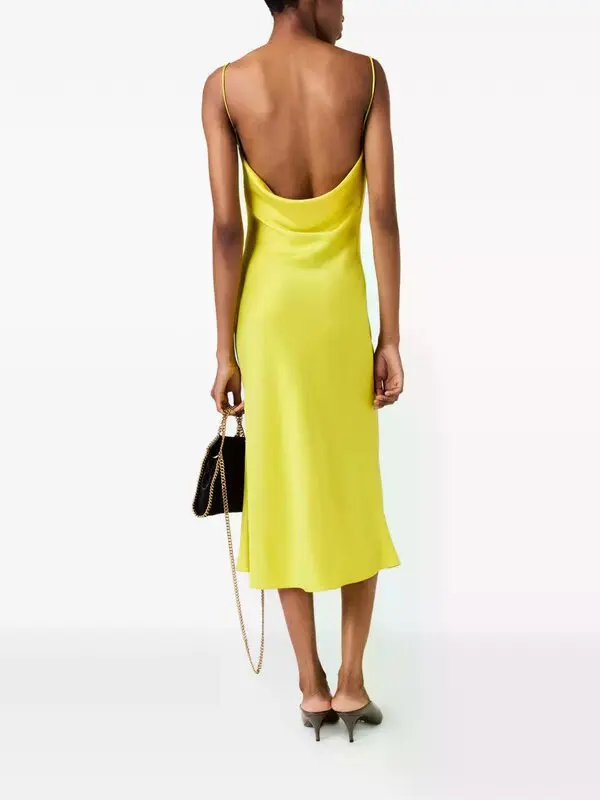Stella McCartney Cowl Neck Backless Dress
