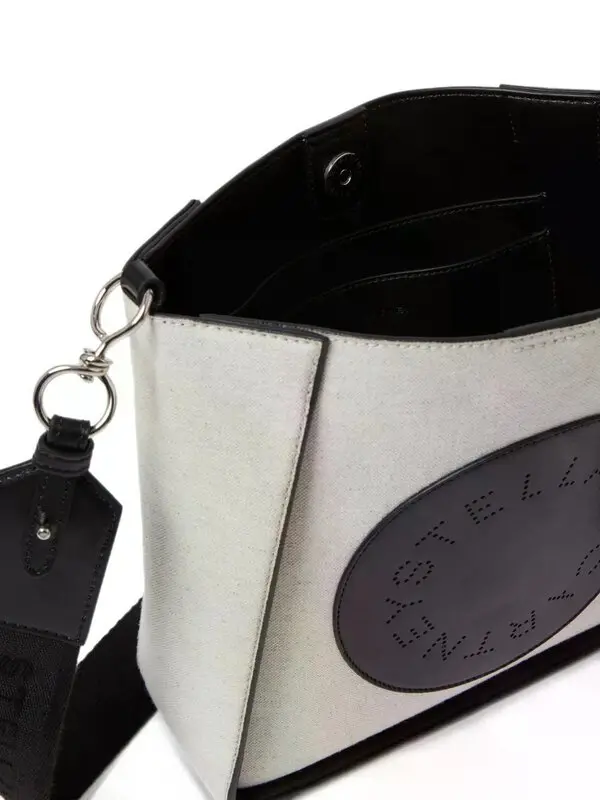Stella McCartney Logo Shoulder Bag - White