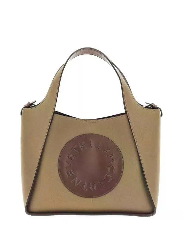 Stella McCartney Logo Patch Tote Bag - Green