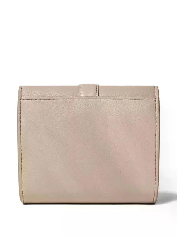 Stella McCartney Padlock-detail Grained Wallet
