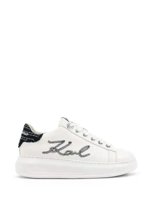 Karl Lagerfeld Logo Detail Platform Sneakers