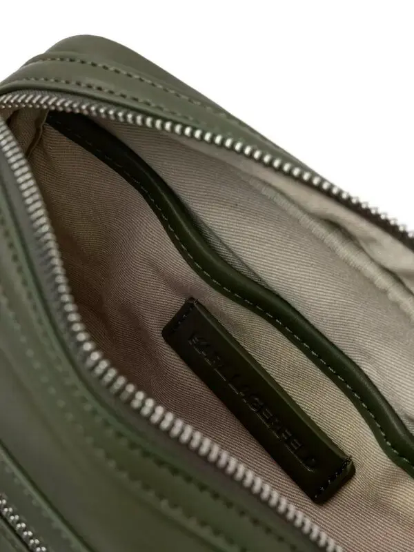 Karl Lagerfeld Logo Patch Shoulder Bag