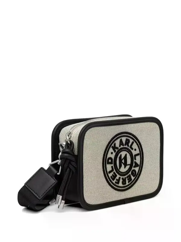 Karl Lagerfeld Woven Shoulder Bag - Neutrals