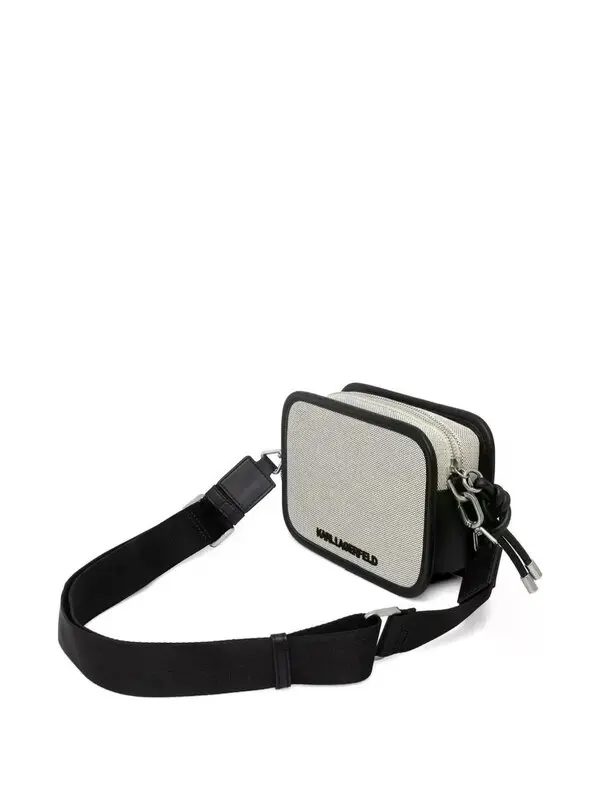 Karl Lagerfeld Woven Shoulder Bag