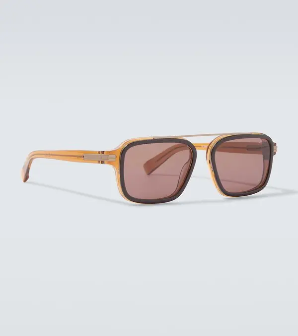 Zegna Square Sunglasses