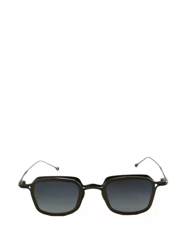 RIGARDS Square-frame Clip-on Sunglasses - Brown