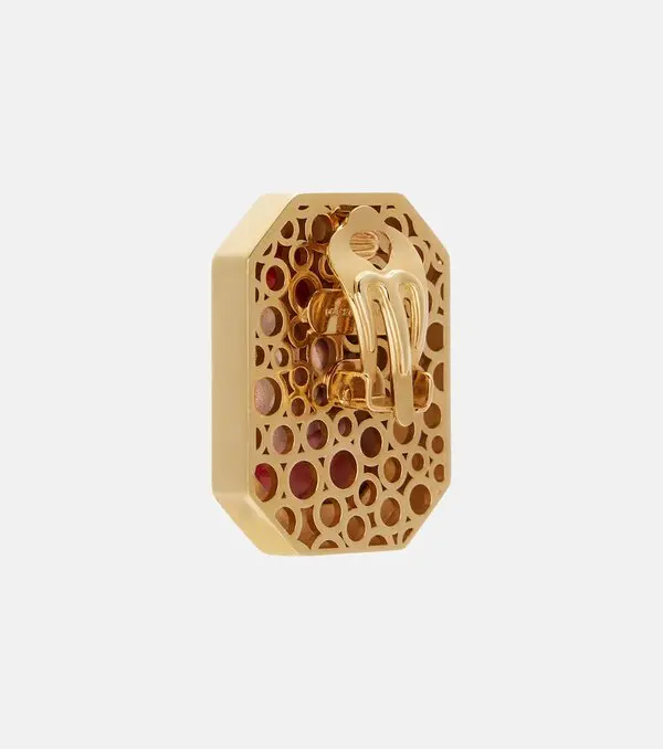 Dolce & Gabbana Embellished Clip-on Earrings