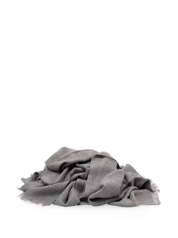 Brunello Cucinelli Sequin-embellished Frayed Scarf