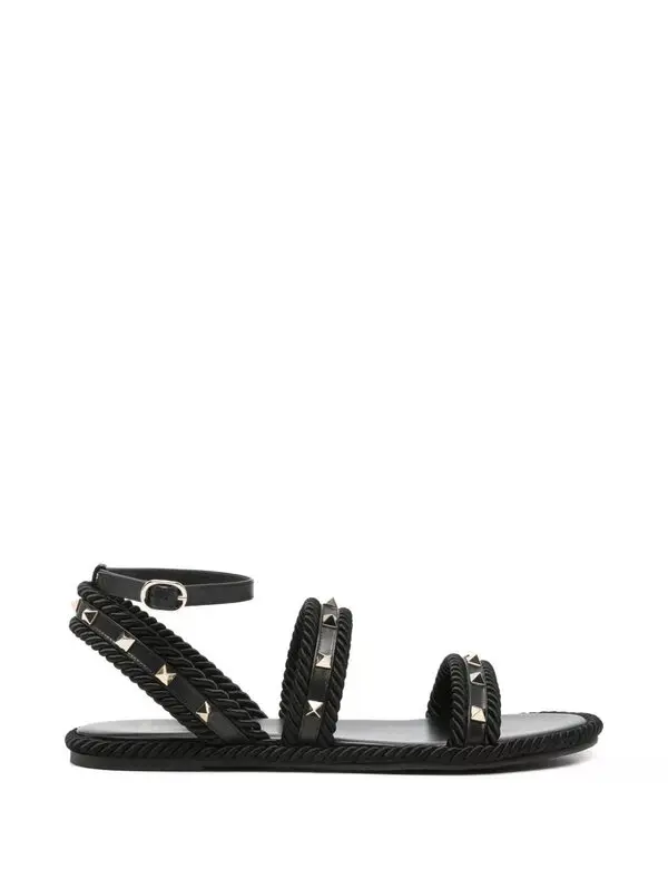 Valentino Garavani Rockstud Flat Sandals