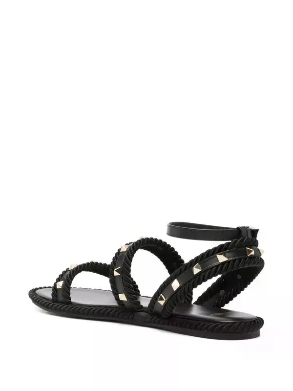 Valentino Garavani Rockstud Flat Sandals