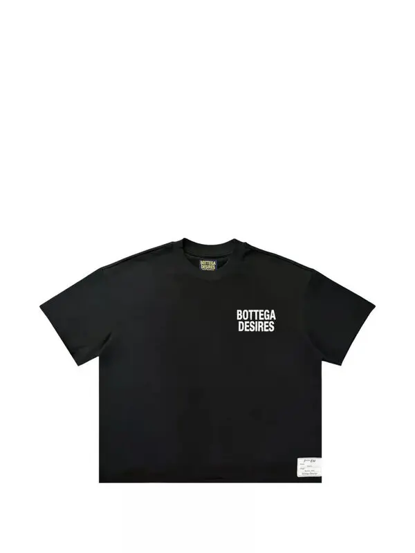 BOTTEGA DESIRES Logo-print T-shirt