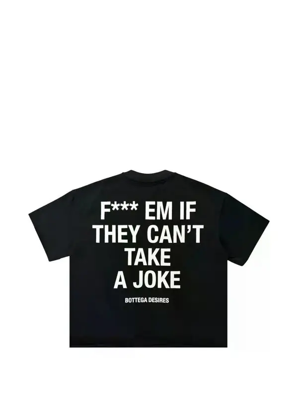 BOTTEGA DESIRES Logo-print T-shirt
