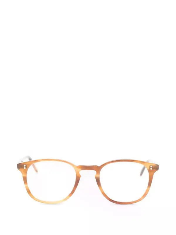 Garrett Leight Kinney Round-frame Eyeglasses