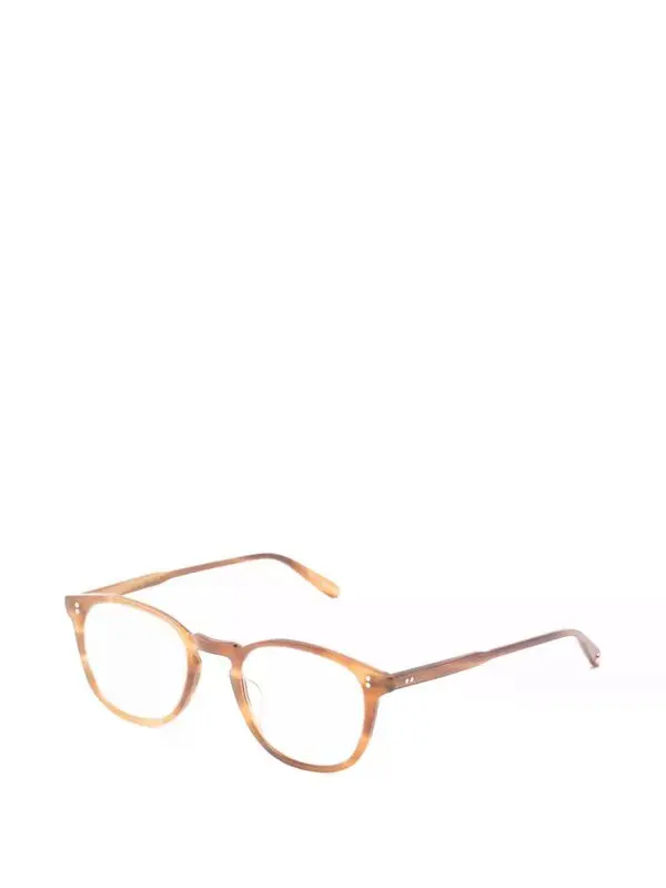Garrett Leight Kinney Round-frame Eyeglasses