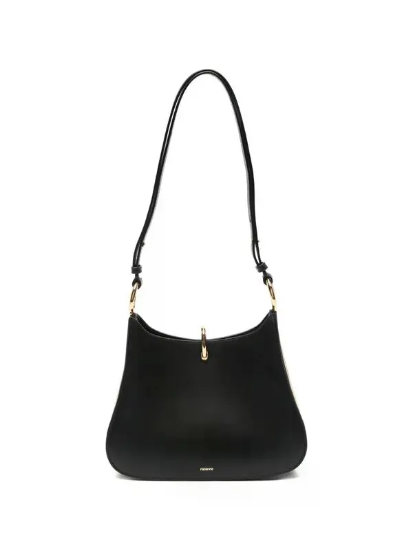 Rabanne Medium Ring Shoulder Bag - Black
