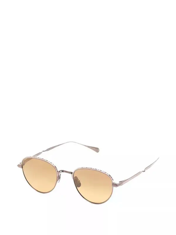 Garrett Leight Wells Round-frame Sunglasses - Brown