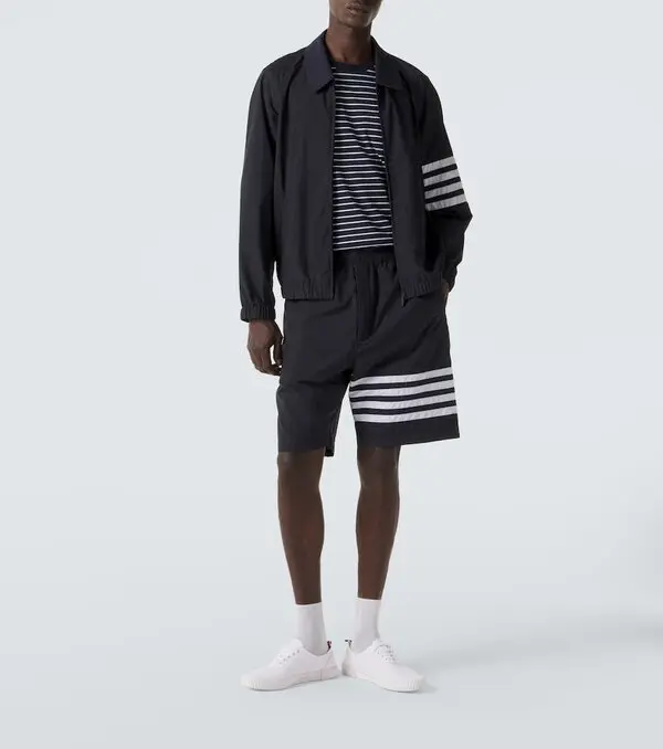 Thom Browne 4-bar Ripstop Shorts