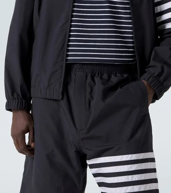 Thom Browne 4-bar Ripstop Shorts