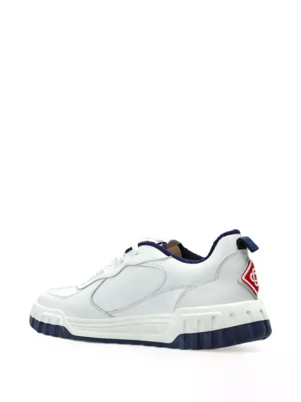 Casablanca Logo-print Leather Sneakers