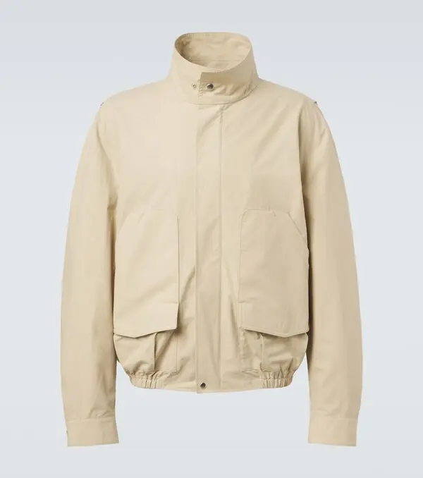 Calvin Klein Donald Cotton Blouson Jacket - Beige