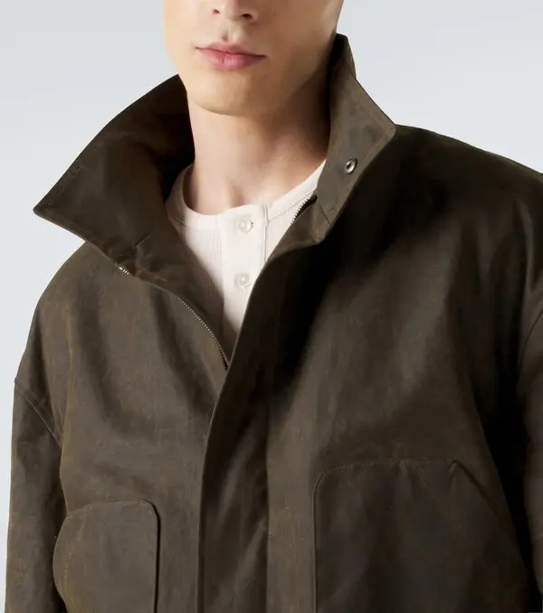 Calvin Klein Donald Cotton Blouson Jacket - Brown