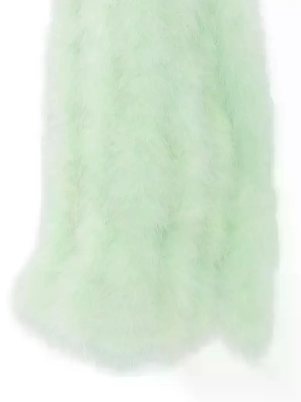 Valentino Garavani Feather-trim Scarf