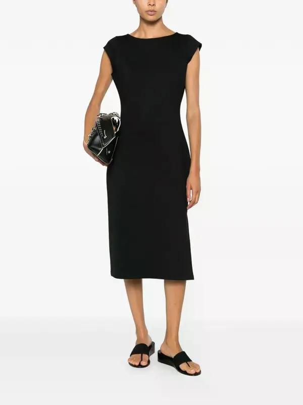 Calvin Klein Cap-sleeve Midi Dress