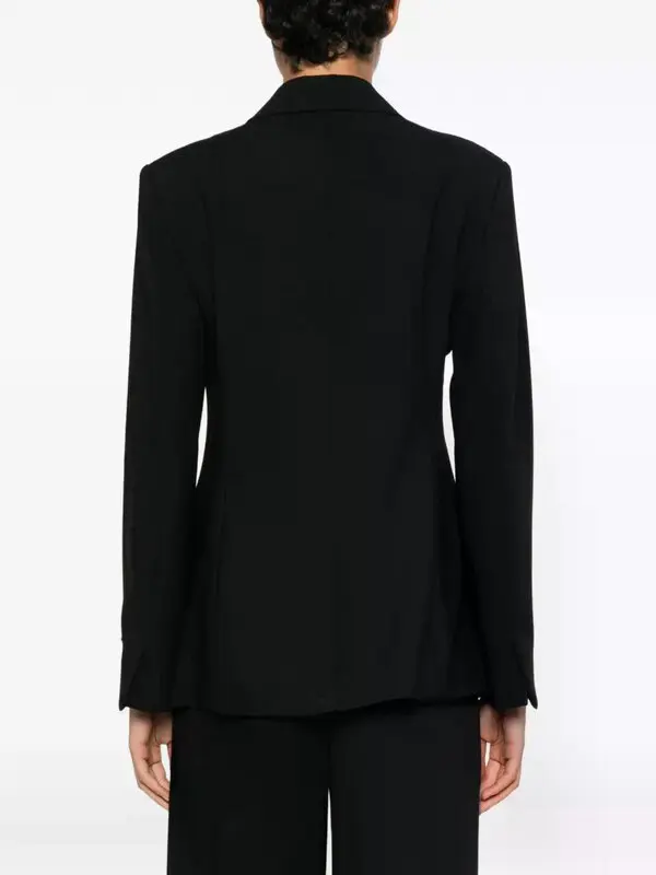 Calvin Klein Single-breasted Logo Patch Jacket