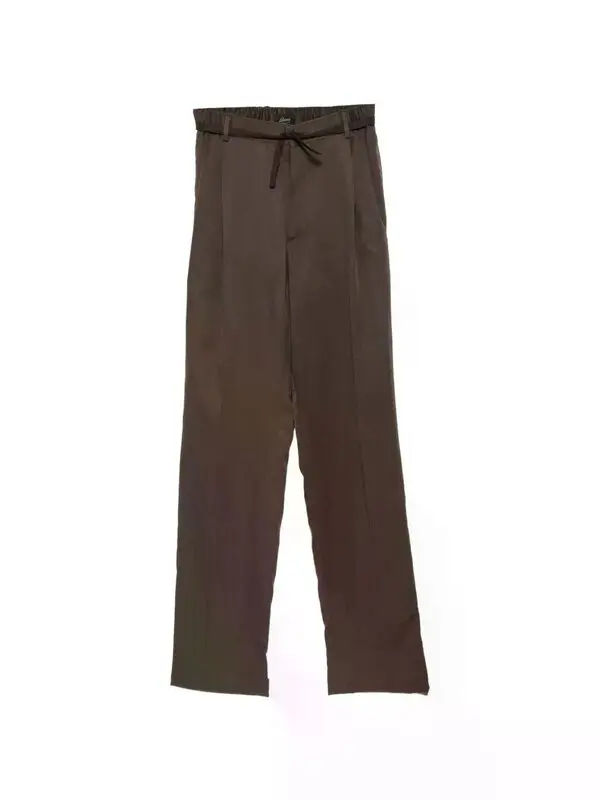 Brioni Silk Drawstring Trousers