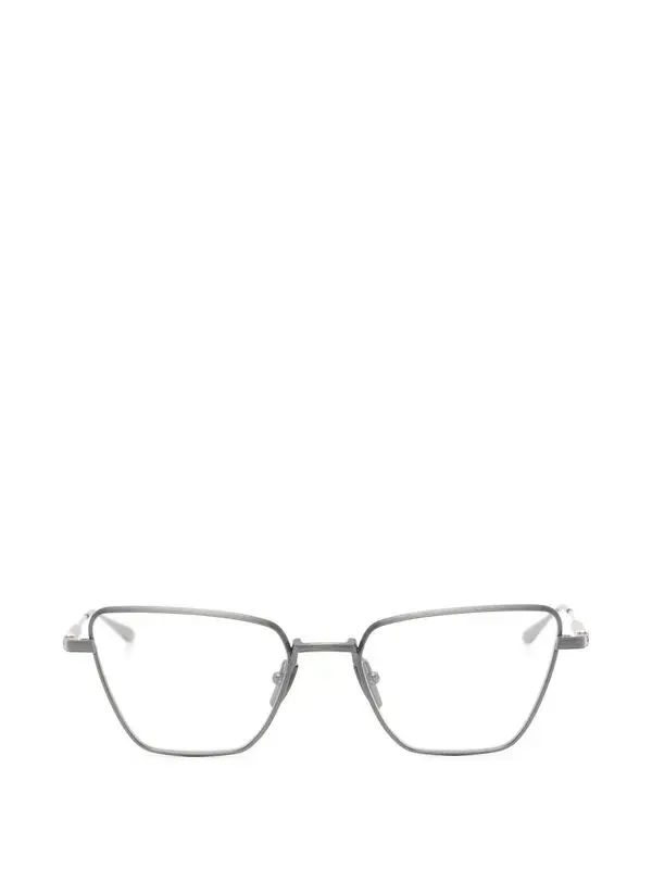 AKONI Vega Geometric-frame Eyeglasses - Silver