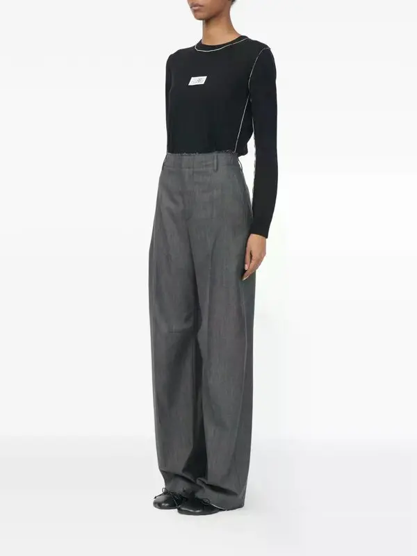 MAISON MARGIELA Wide-leg Tailored Trousers
