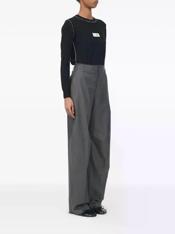 MAISON MARGIELA Wide-leg Tailored Trousers