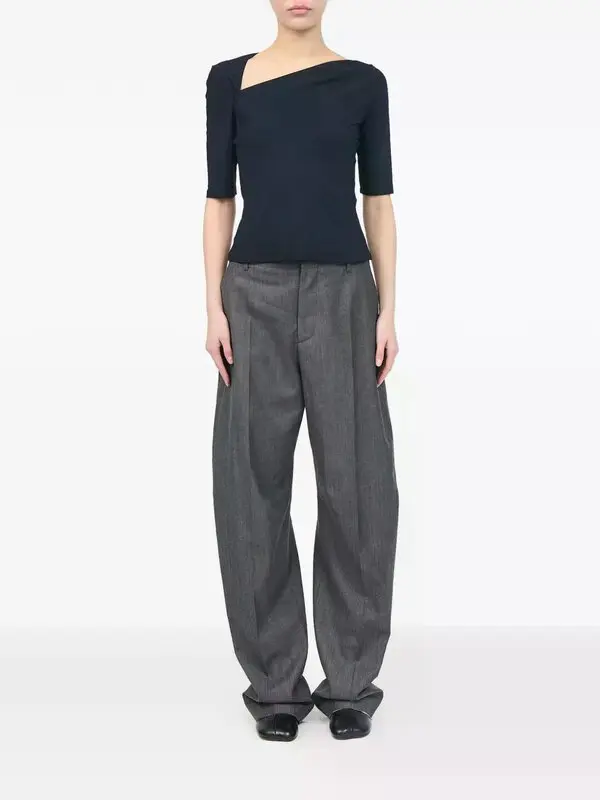 MAISON MARGIELA Asymmetric Jersey Top