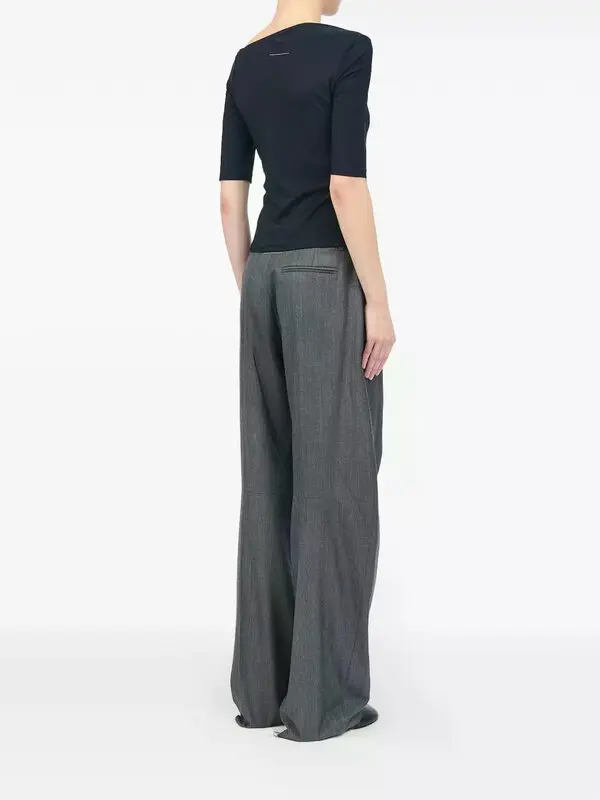 MAISON MARGIELA Asymmetric Jersey Top