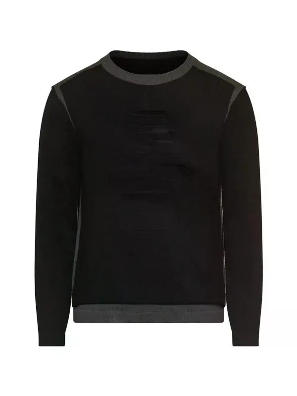 MAISON MARGIELA Asymmetrical Crew Neck Jumper