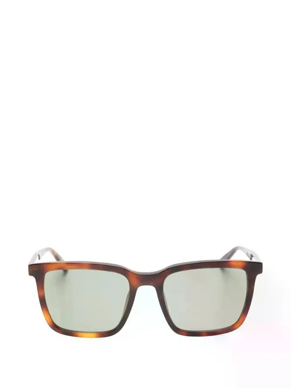 Saint Laurent Sl500 Square-frame Sunglasses - Brown