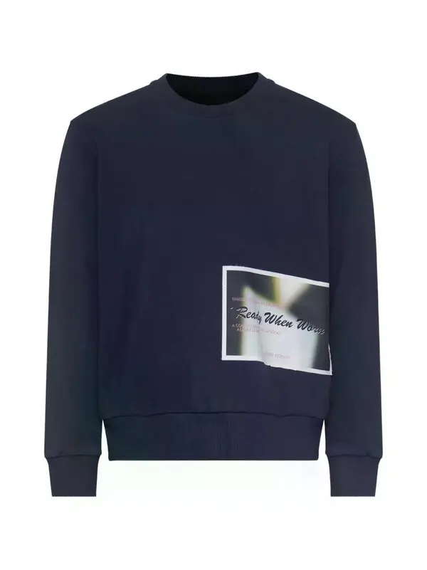 MAISON MARGIELA Patch Cotton Sweatshirt