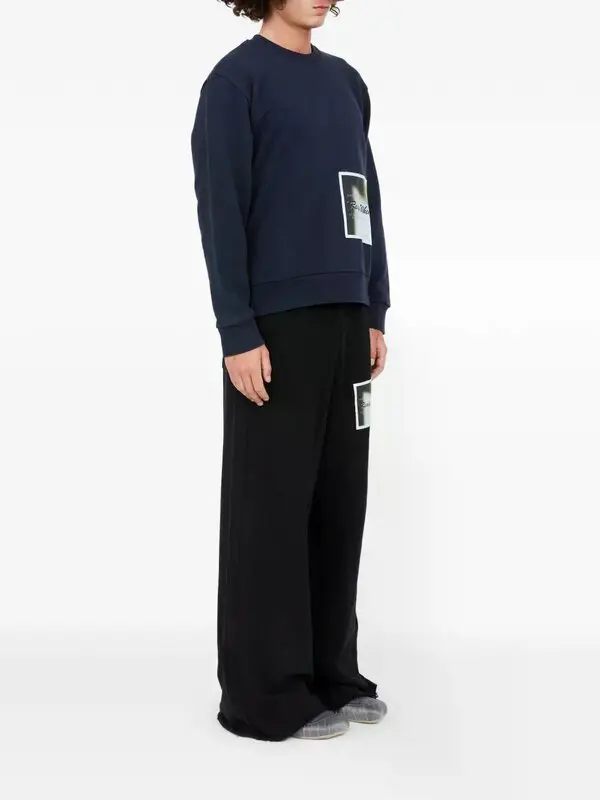 MAISON MARGIELA Patch Cotton Sweatshirt