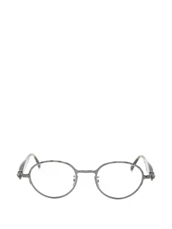 KUBORAUM Maske J74 Round-frame Glasses - Brown