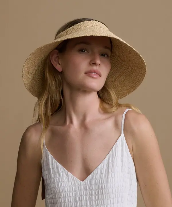 Jenni Kayne Shore Raffia Visor