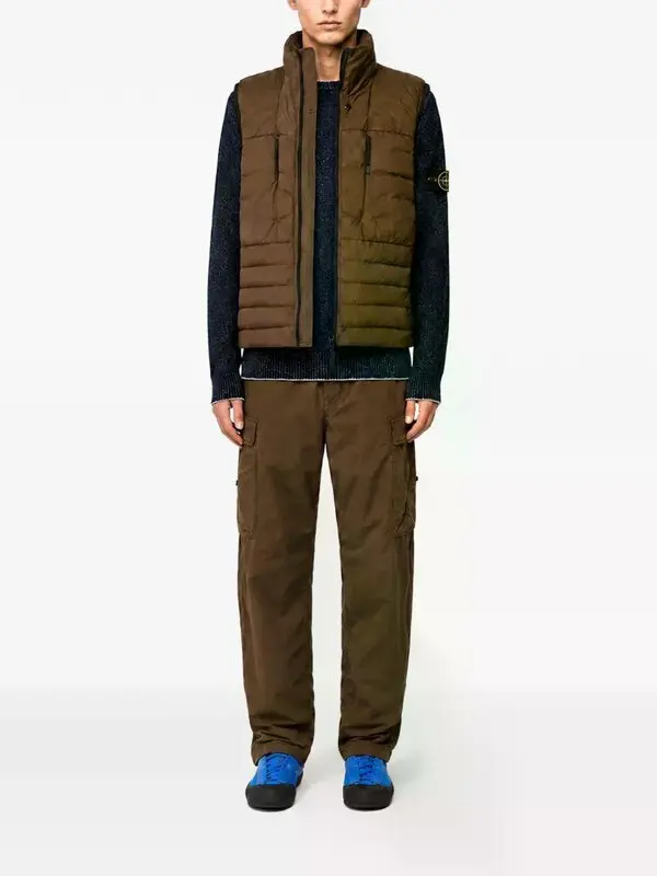 Stone Island Seamless Tunnel Down-tc Vest - Brown