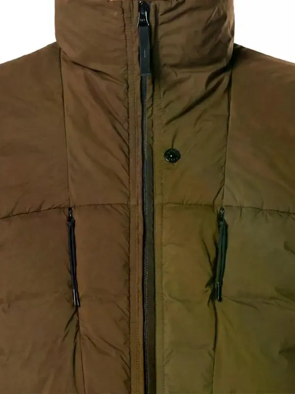 Stone Island Seamless Tunnel Down-tc Vest - Brown