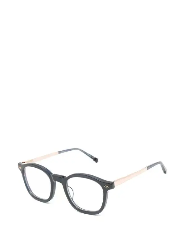 Matsuda Square-frame Eyeglasses - Grey