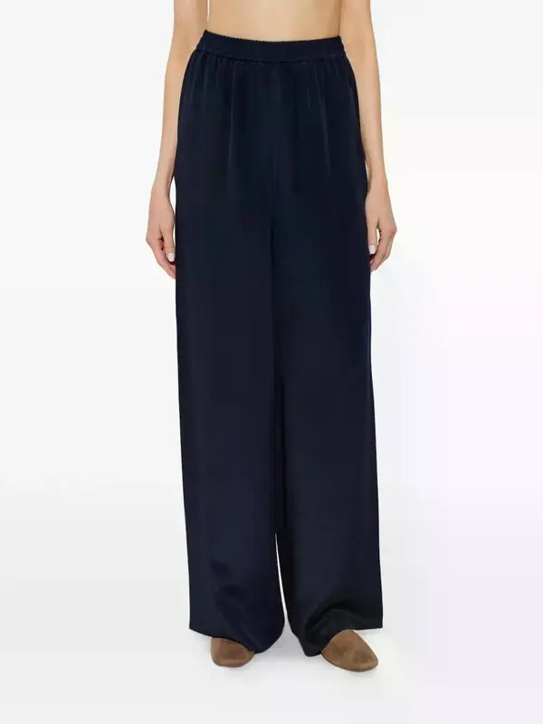 Max Mara Volonta Silk Wide-leg Trousers